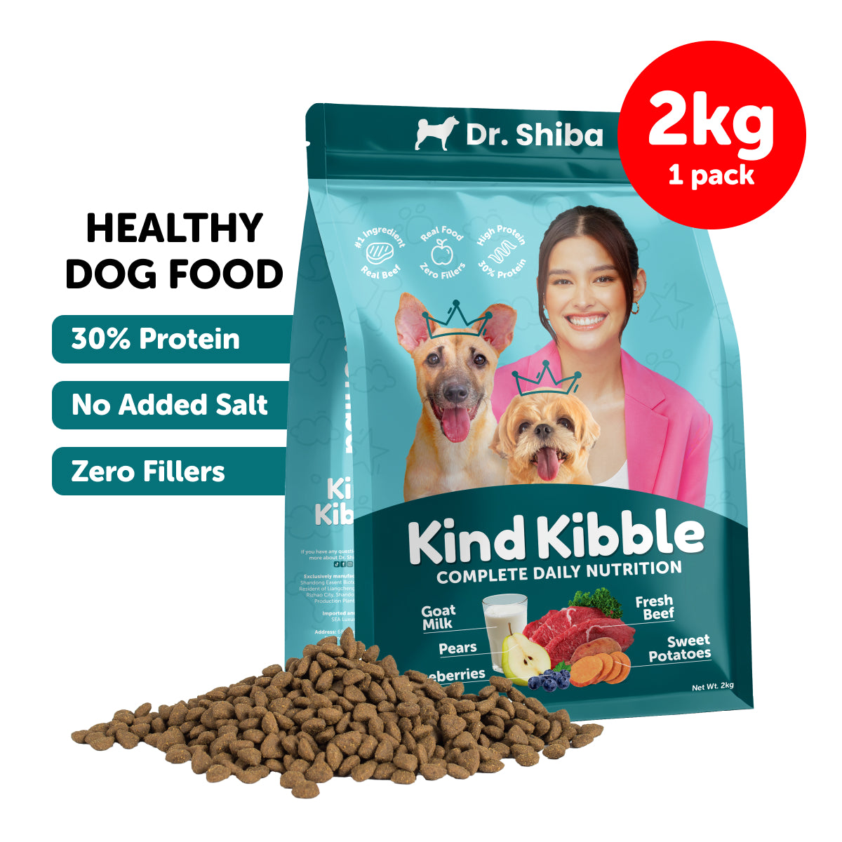 Dr. Shiba's Kind Kibble - Balanced & Complete Daily Nutrition for Dogs – Dr Shiba Supplement ...