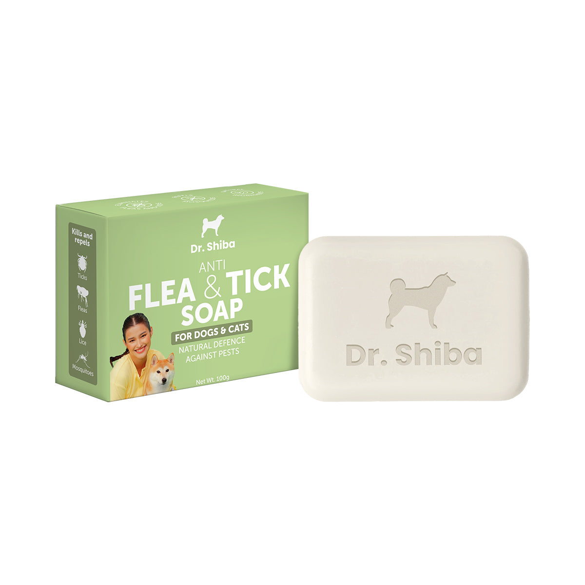 Anti Flea & Tick Soap – Dr Shiba Supplement Treats PH